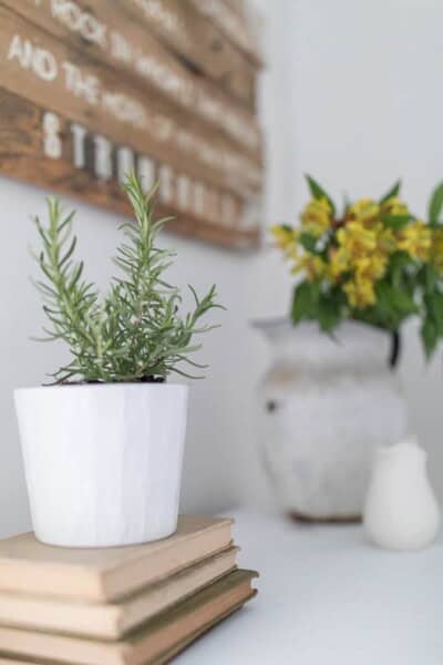 Simple Spring Farmhouse Bedroom - Farmhouse on Boone