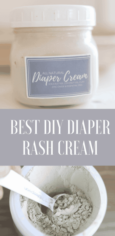 Homemade All Natural Diaper Rash Cream with Bentonite Clay - Farmhouse ...