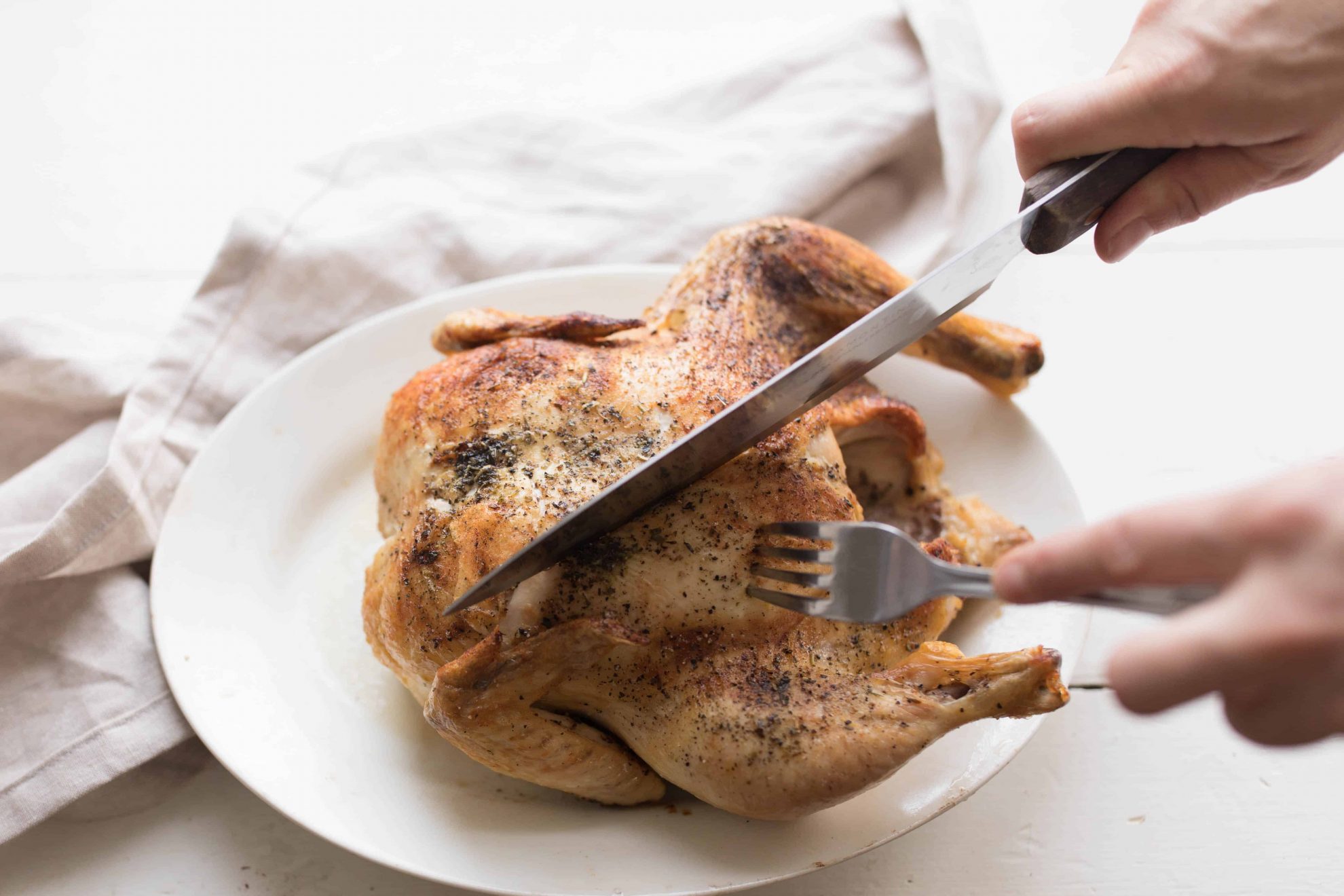 How to Make a Perfect Roasted Chicken - Farmhouse on Boone
