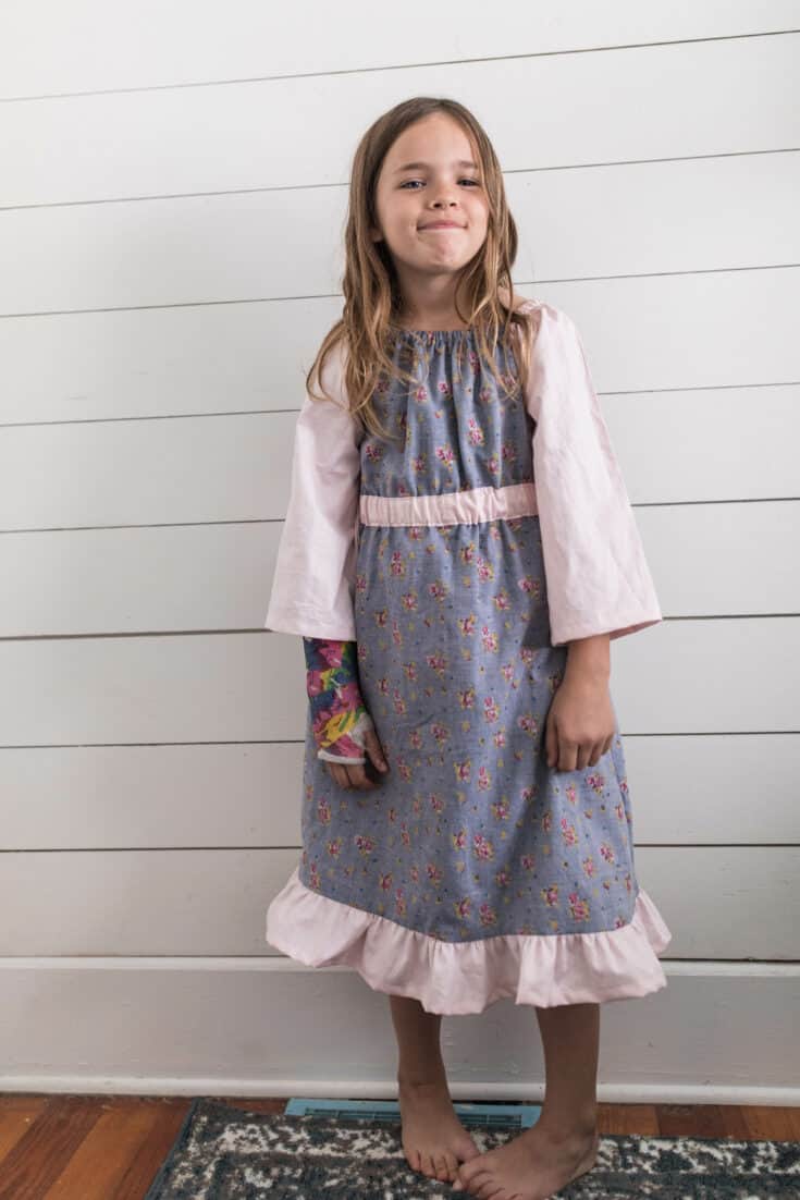 Peasant Dress Pattern For Girls - Farmhouse on Boone