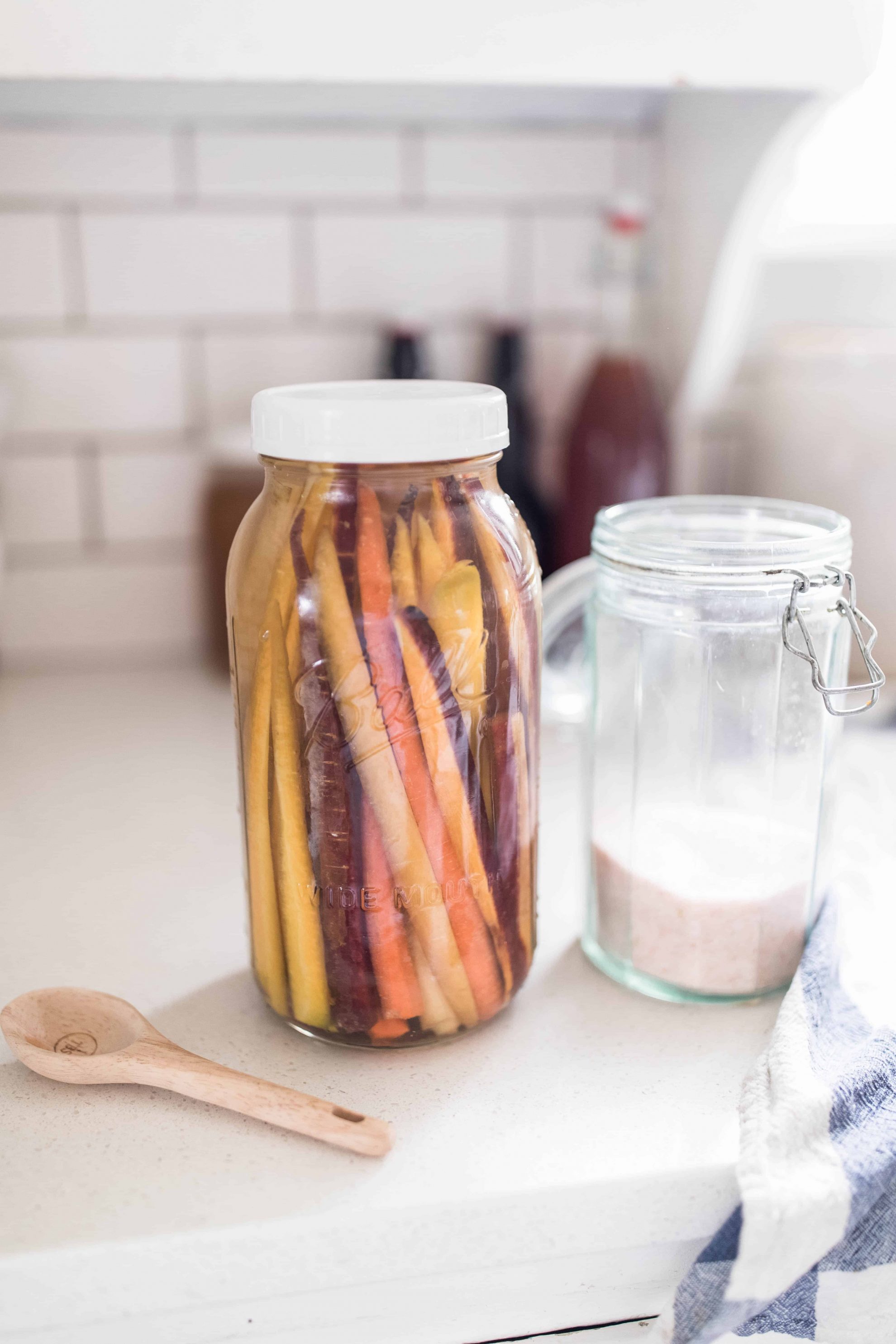 How to Make Fermented Carrots - Farmhouse on Boone