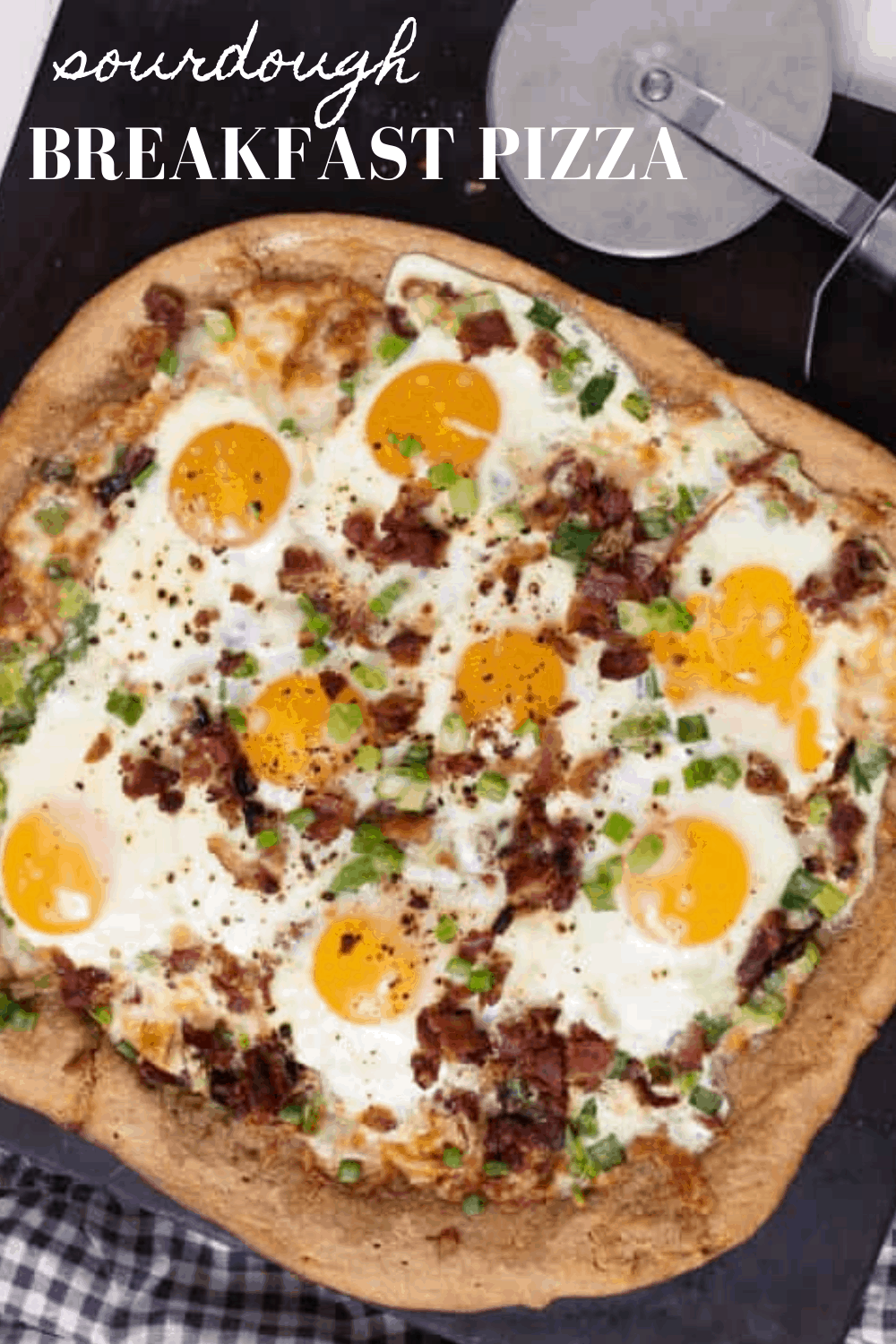 Breakfast Pizza Recipe With Sourdough Crust Farmhouse On Boone