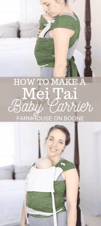 How To Make A Mei Tai Baby Carrier - Farmhouse on Boone