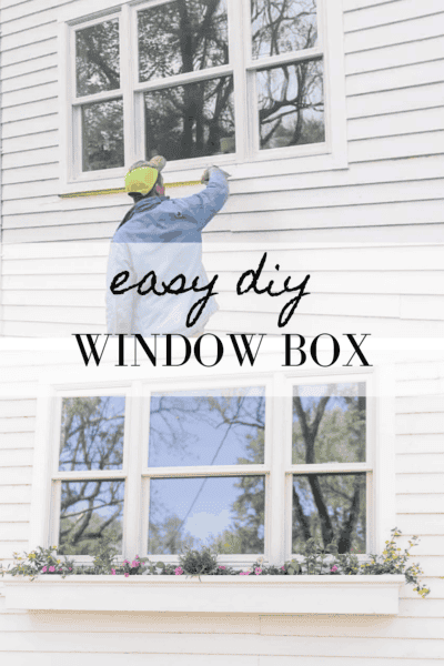 DIY Window Box - Farmhouse on Boone