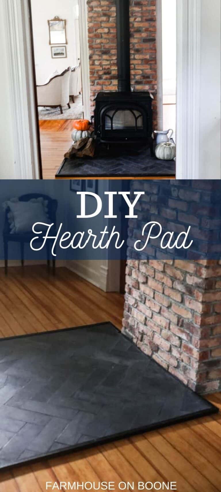 DIY Hearth Pad - Farmhouse on Boone