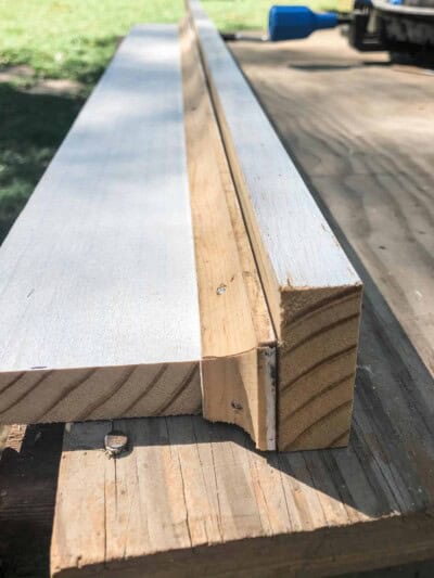 DIY Farmhouse Window Trim - Farmhouse on Boone