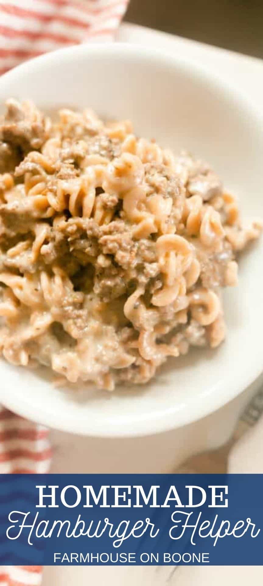 Homemade Hamburger Helper - Farmhouse on Boone