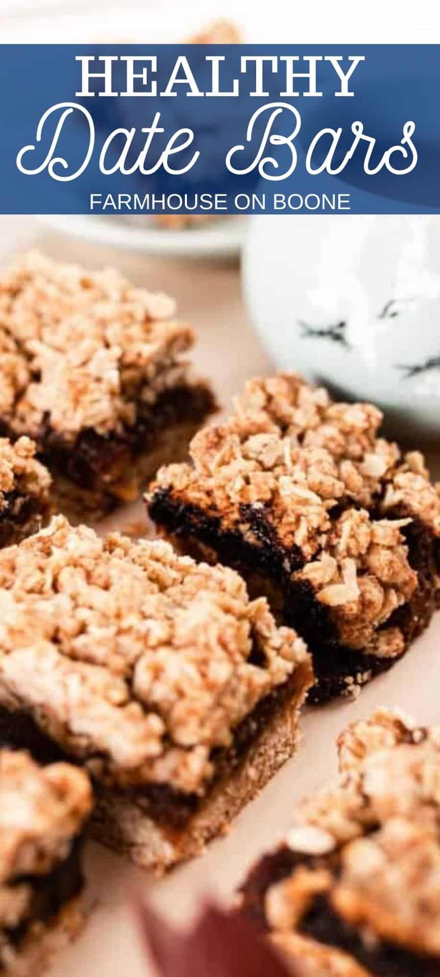 Healthy Date Squares Recipes - Farmhouse on Boone
