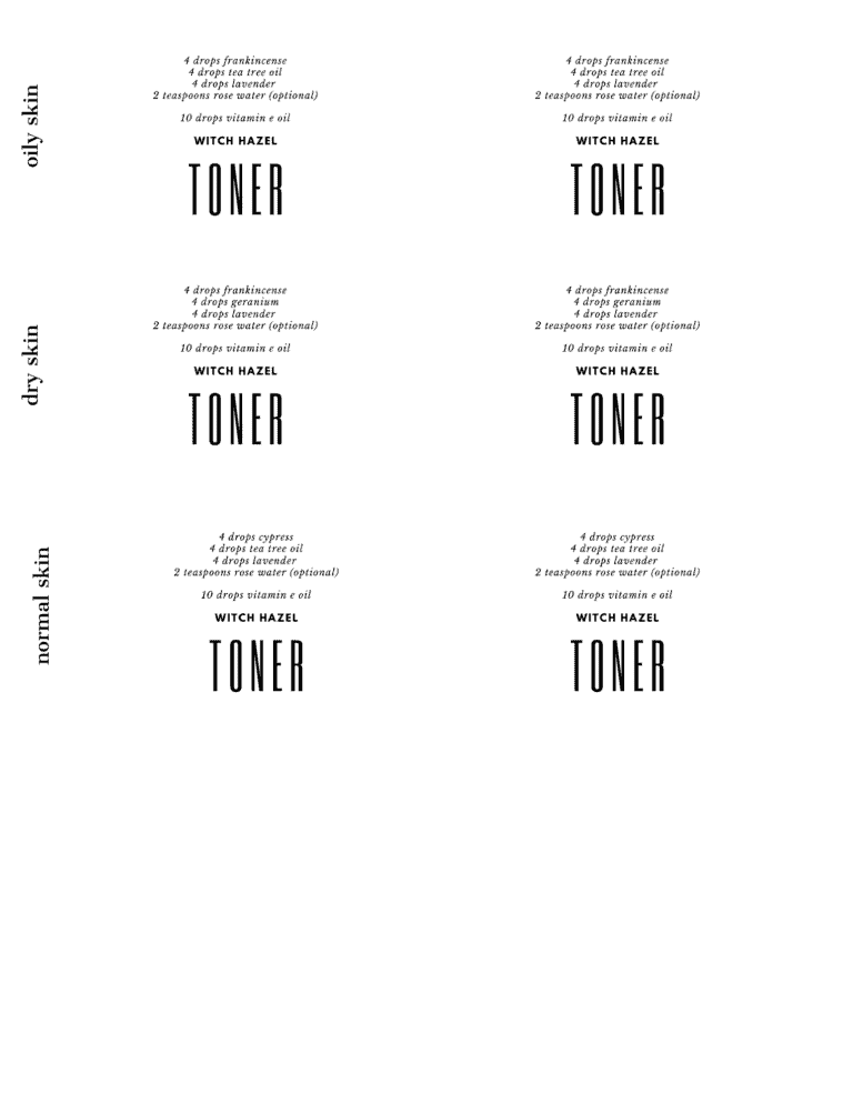 DIY Toner With Essential Oils - Farmhouse on Boone