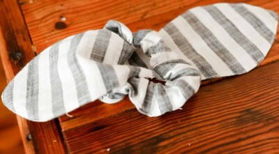 How to Make a Scrunchie Bow - Farmhouse on Boone