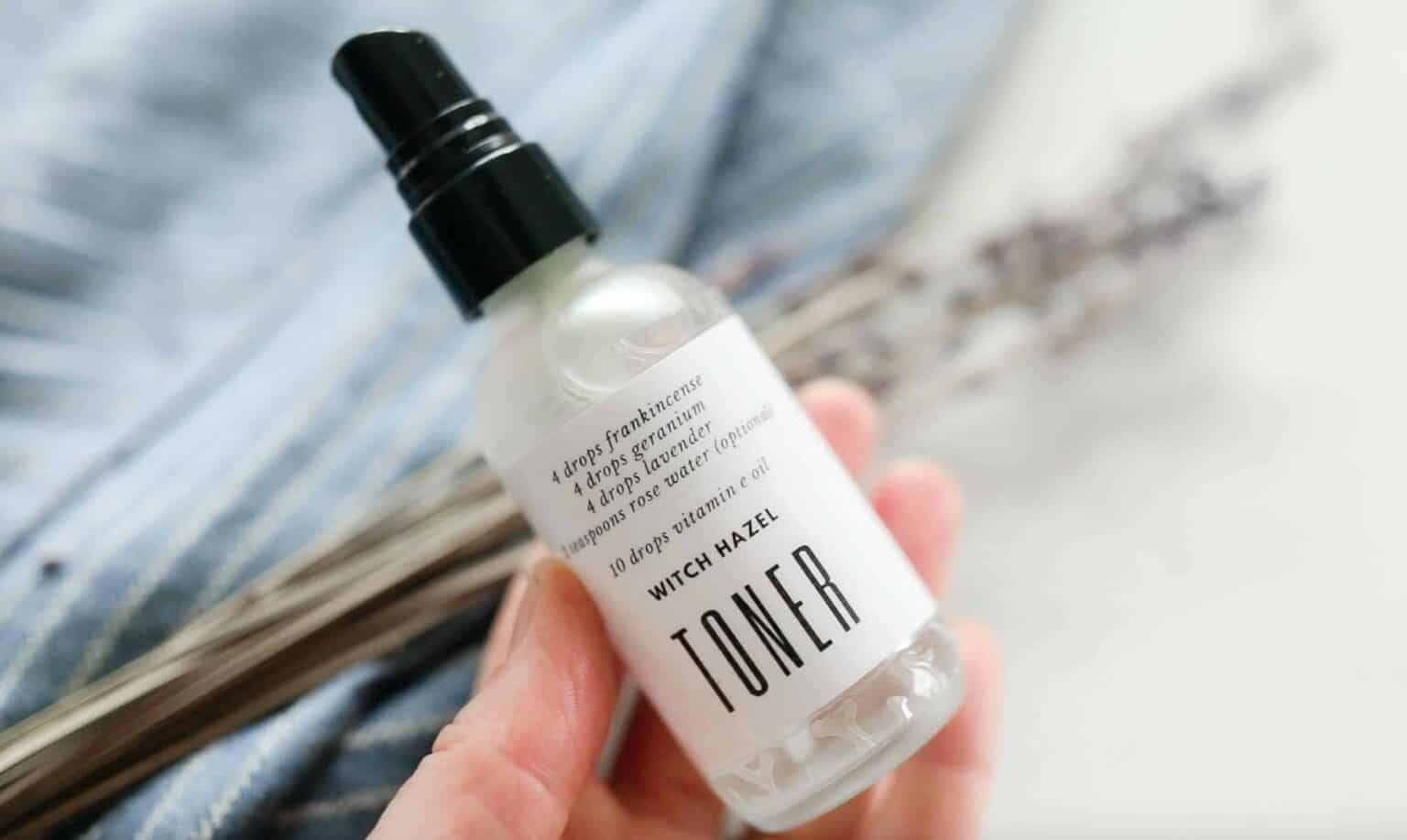 DIY Toner With Essential Oils - Farmhouse on Boone