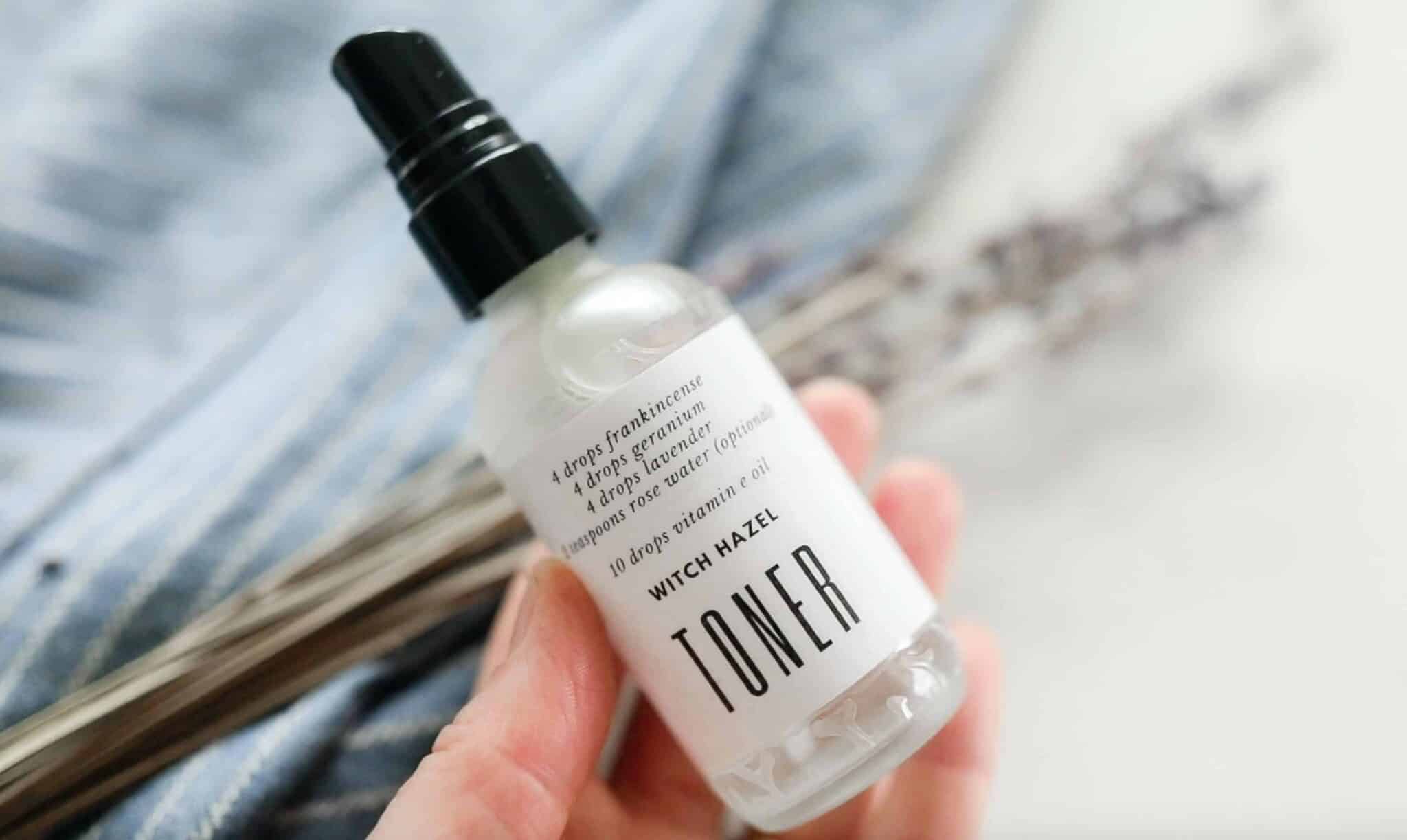 DIY Toner With Essential Oils - Farmhouse on Boone