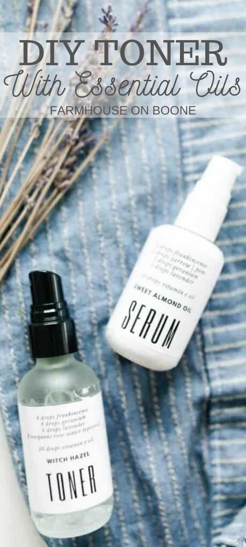 DIY Toner With Essential Oils - Farmhouse on Boone