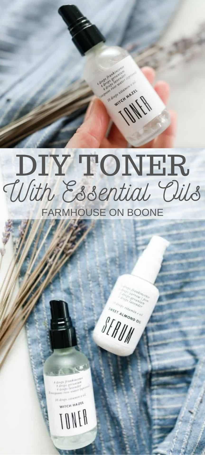 DIY Toner With Essential Oils - Farmhouse on Boone
