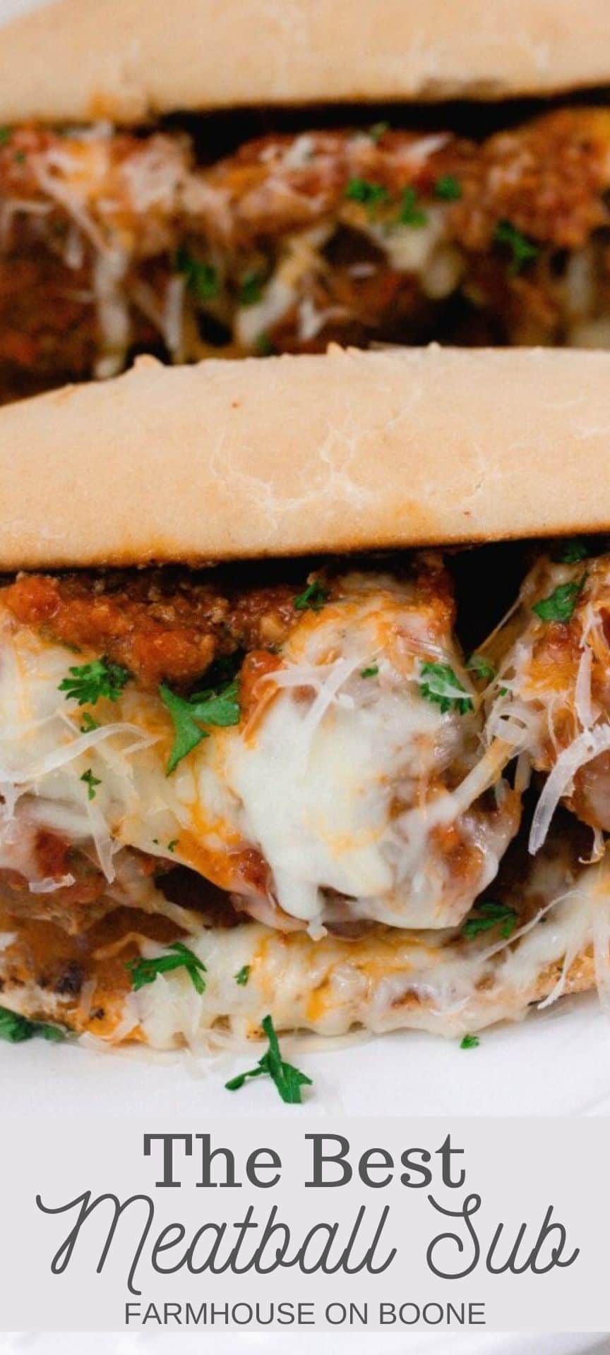 Meatball Sub Recipe - Farmhouse on Boone