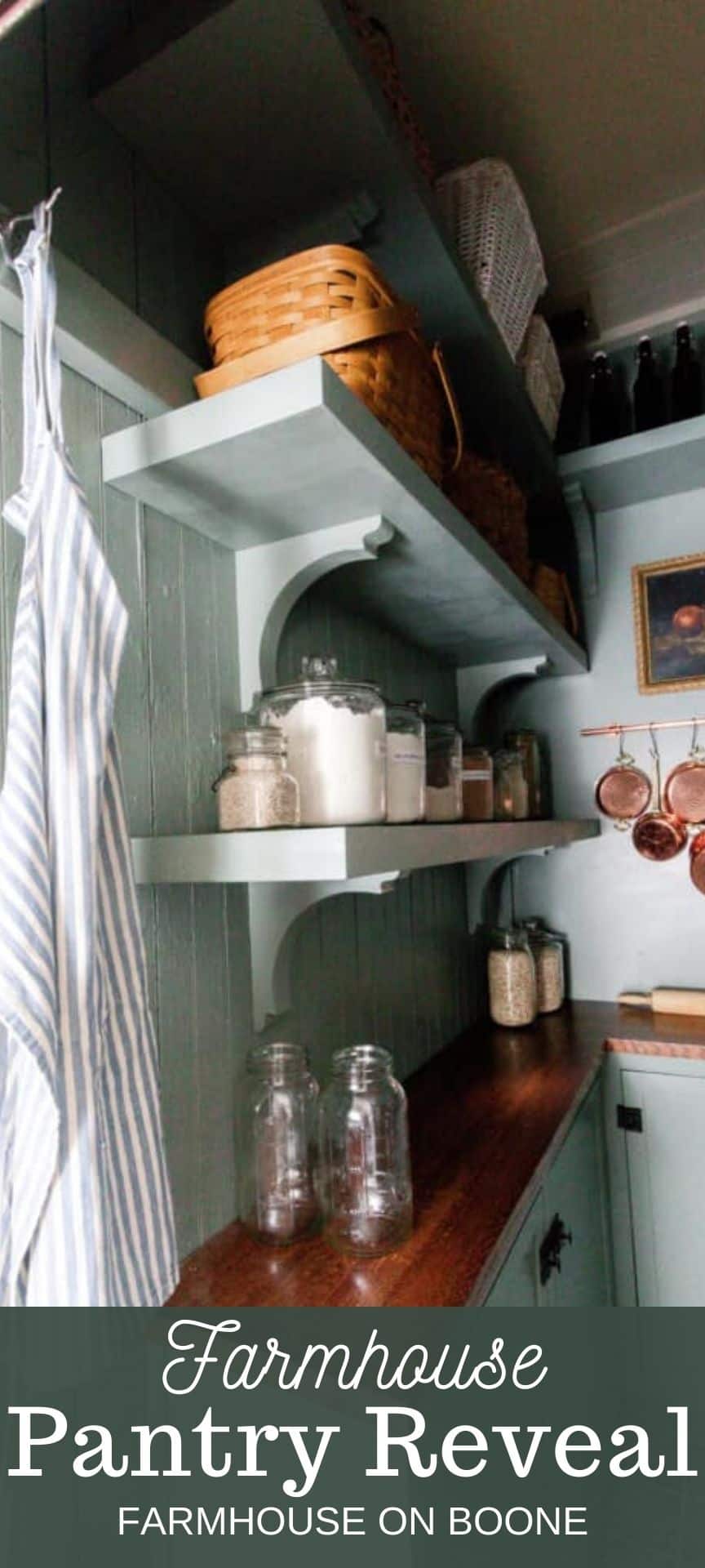 Victorian Farmhouse Pantry Reveal - Farmhouse on Boone