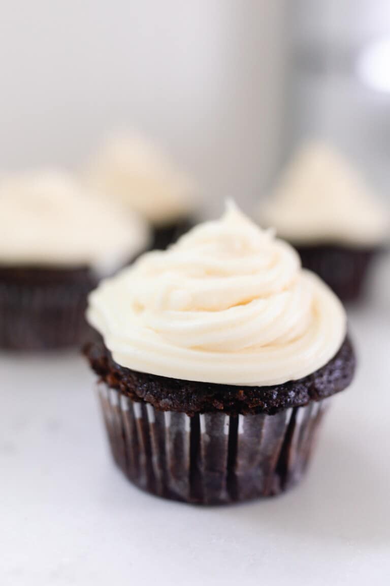Sourdough Chocolate Cupcakes - Farmhouse on Boone