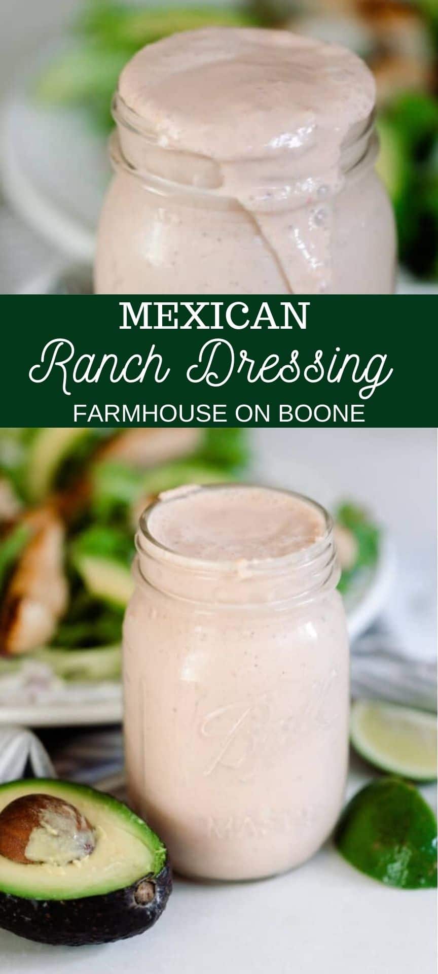 Easy Mexican Ranch Dressing Recipe - Farmhouse on Boone