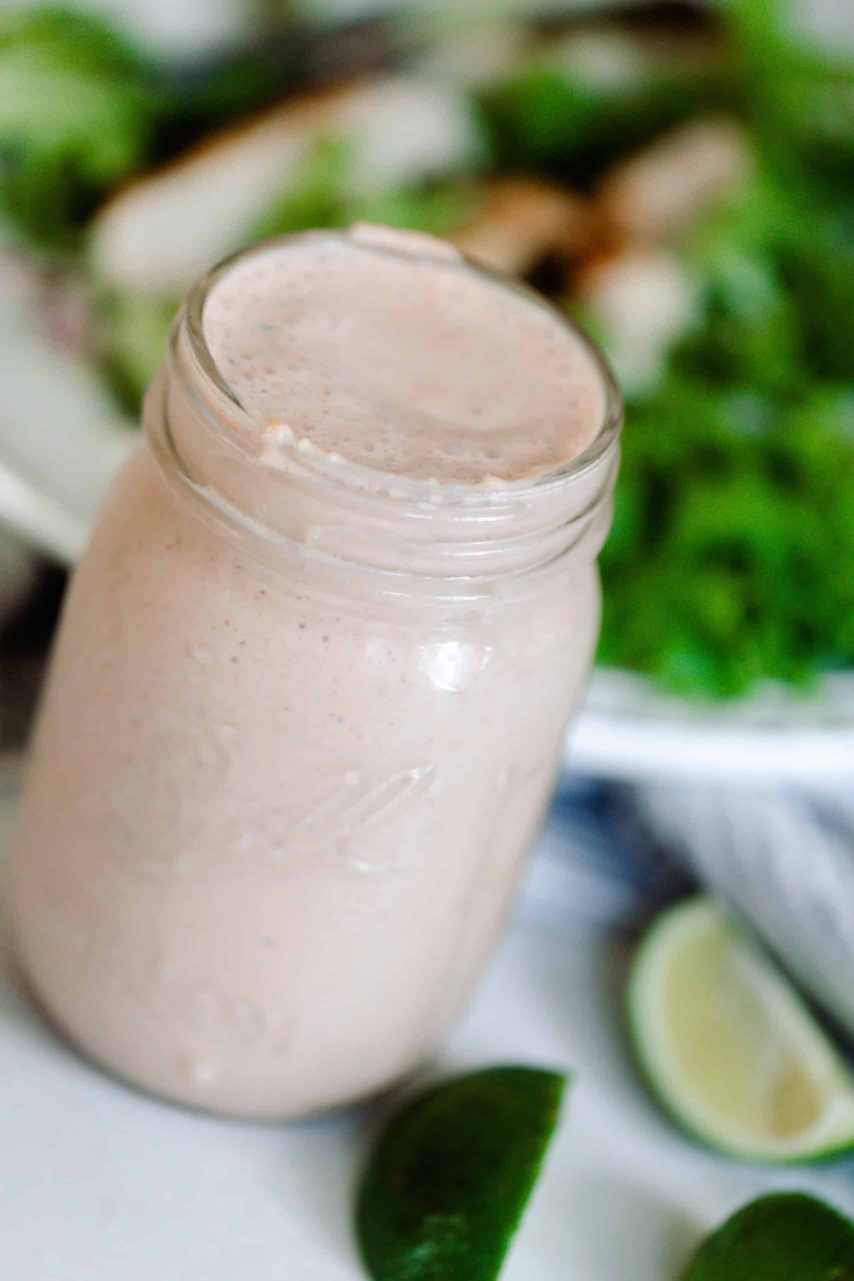Mexican Ranch Dressing - Only 3 Ingredients - Farmhouse on Boone