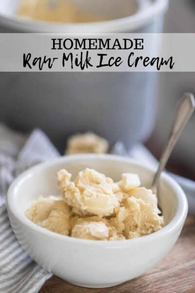 Raw Milk Ice Cream - Farmhouse on Boone