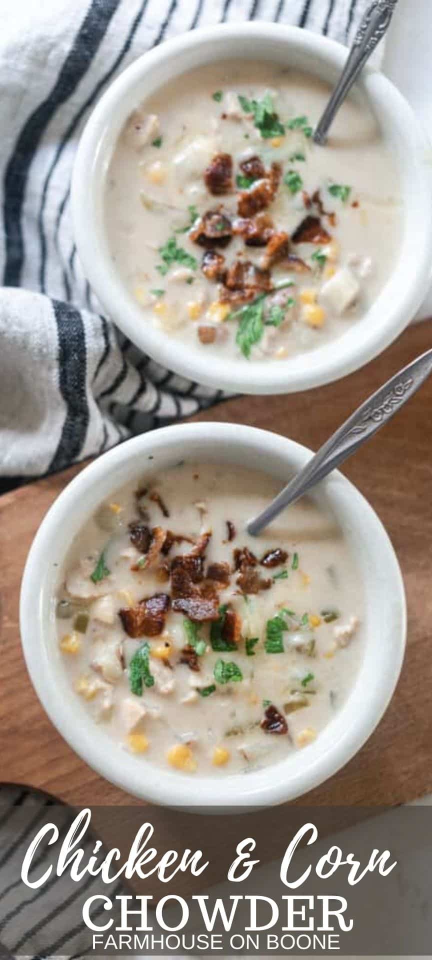 Chicken Corn Chowder - Farmhouse on Boone