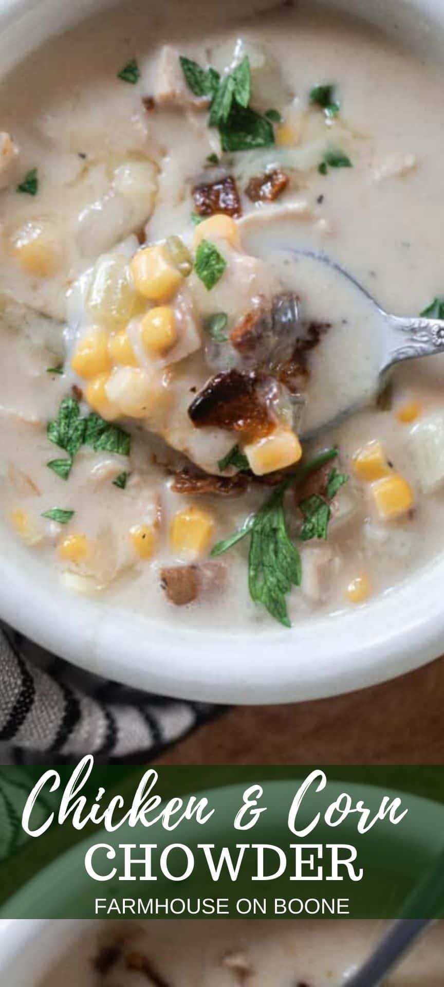 Chicken Corn Chowder - Farmhouse on Boone