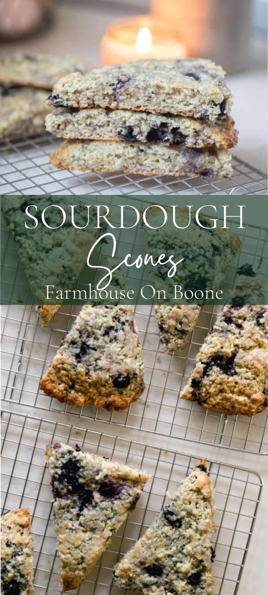 The Best Sourdough Discard Scones Recipe - Farmhouse on Boone