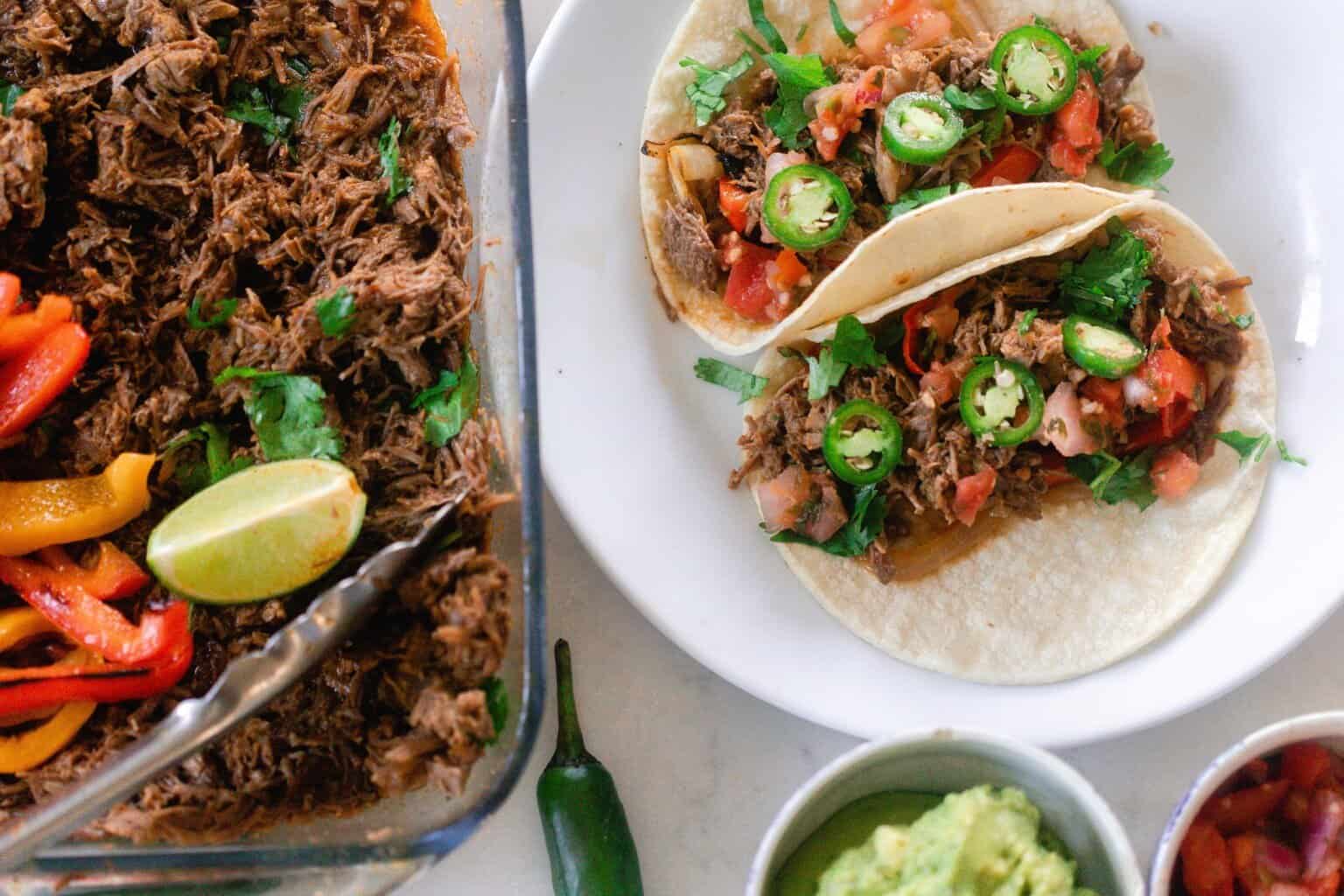 Beef Carnitas - Instant Pot, Slow Cooker Or Oven - Farmhouse on Boone