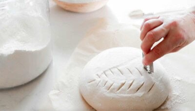 Sourdough Scoring - How To Make Beautiful Sourdough Bread - Farmhouse ...
