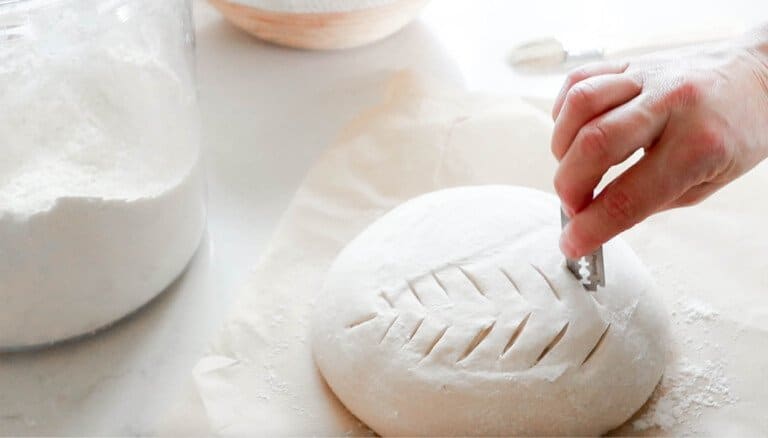 Sourdough Scoring - How To Make Beautiful Sourdough Bread - Farmhouse ...