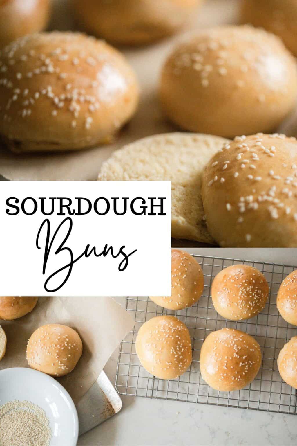 Sourdough Hamburger Buns - Farmhouse on Boone
