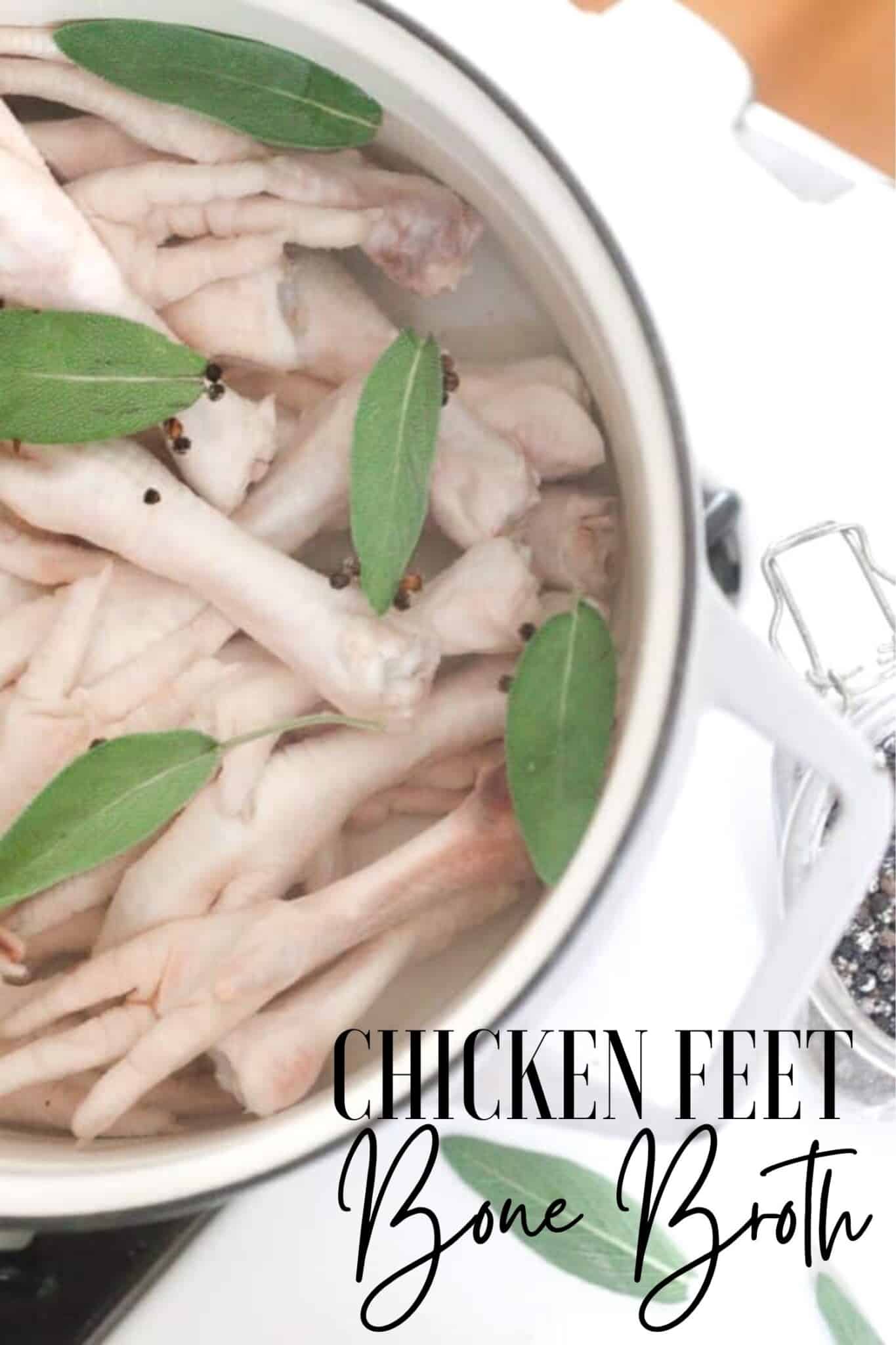 Chicken Feet Bone Broth - Farmhouse on Boone