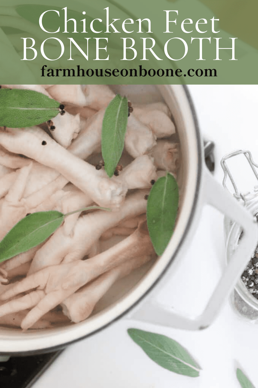 Chicken Feet Bone Broth - Farmhouse on Boone