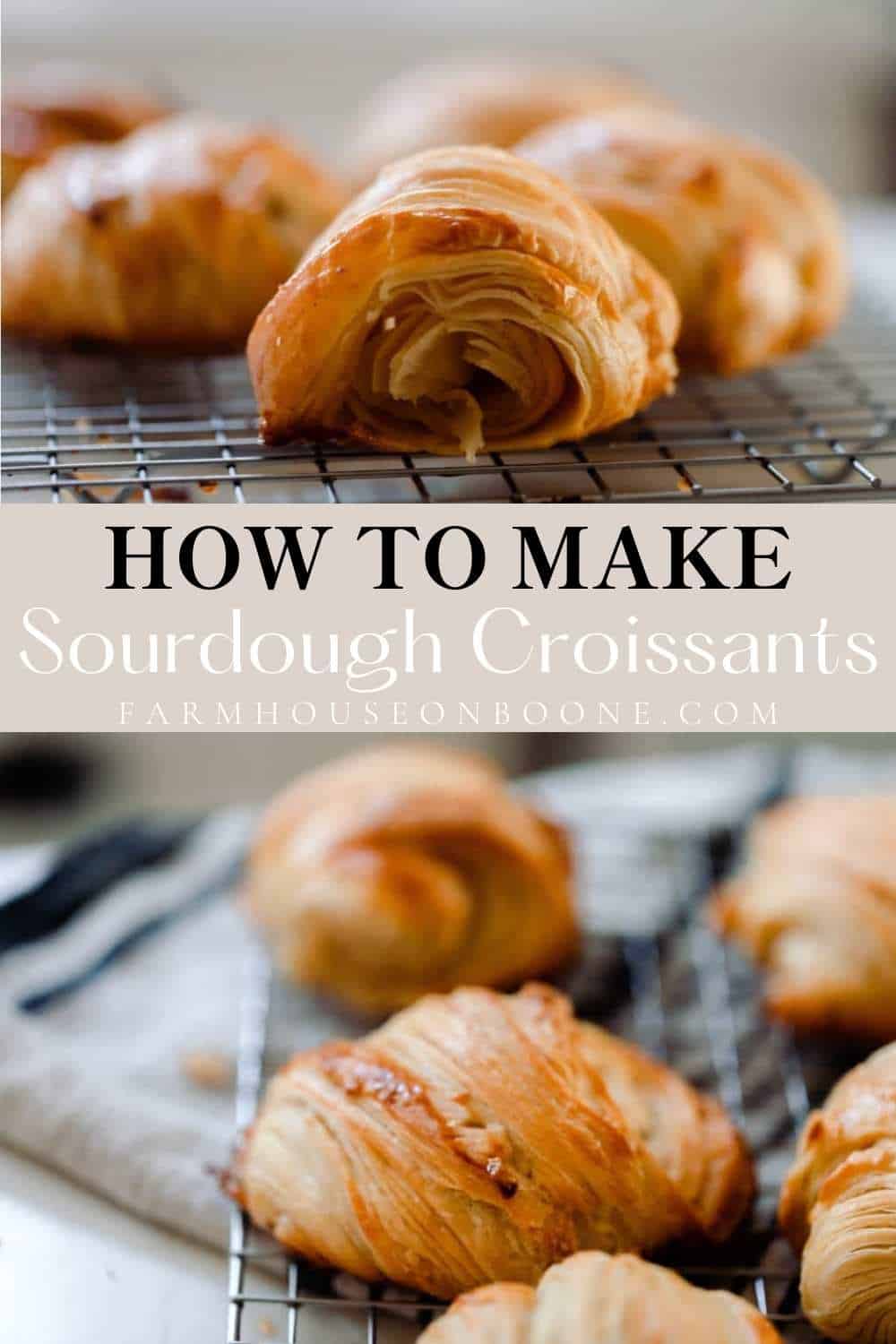 Sourdough Croissants - Farmhouse on Boone