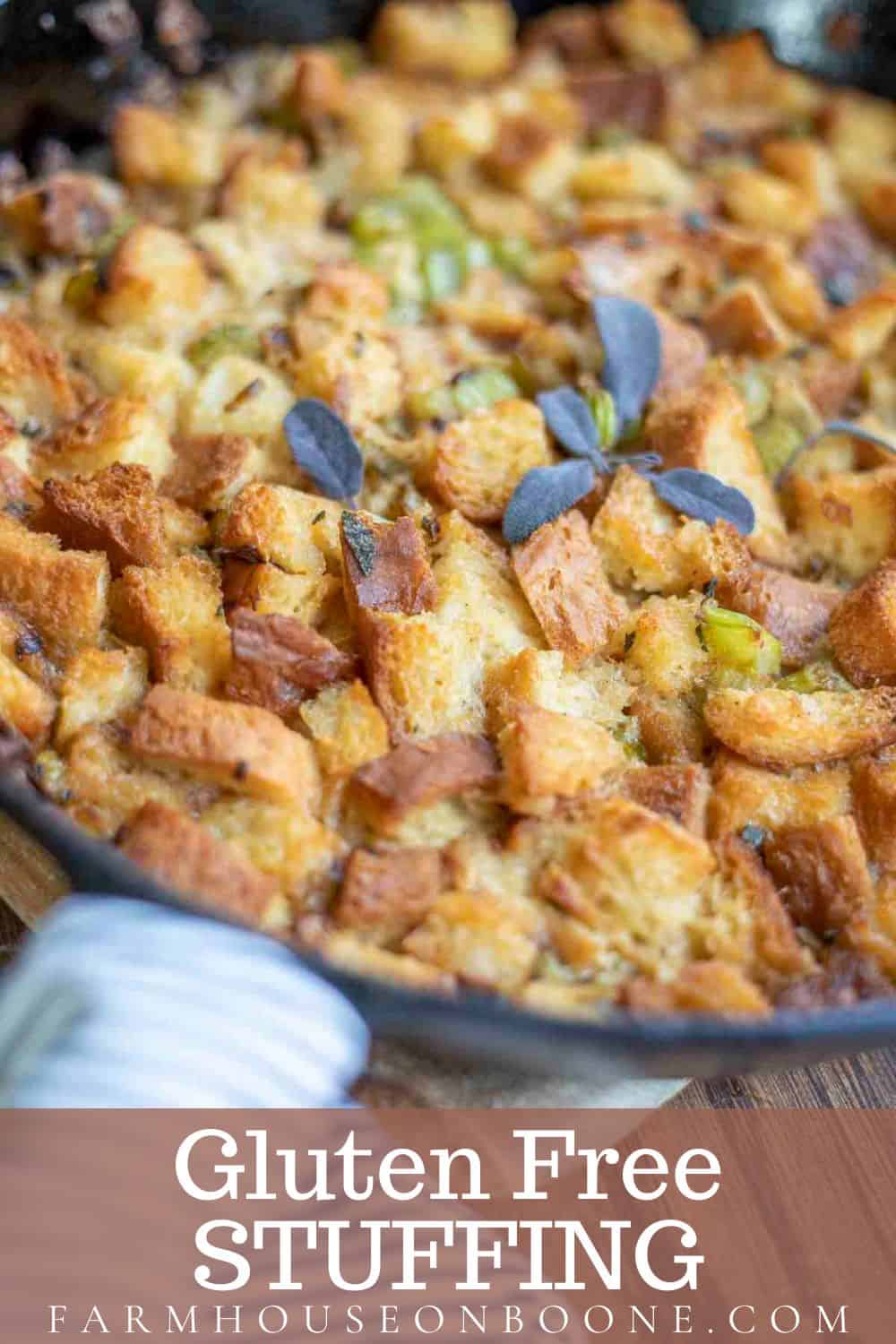 The Best Homemade Gluten Free Stuffing - Farmhouse on Boone