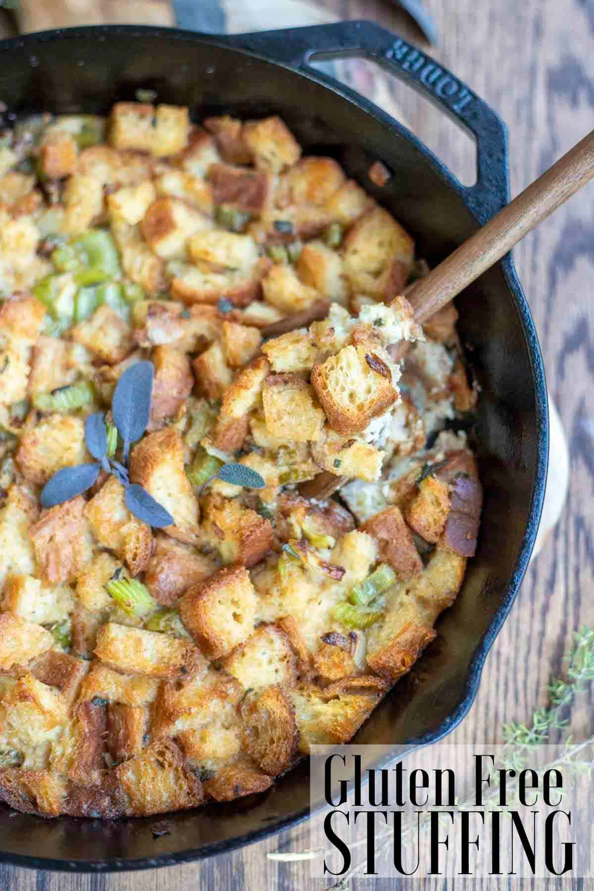 Gluten Free Stuffing Recipe - Farmhouse on Boone