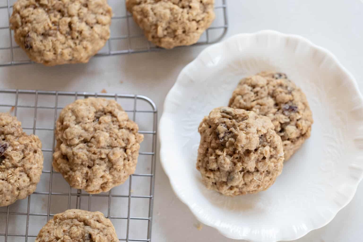 Sourdough Oatmeal Cookies - Farmhouse on Boone