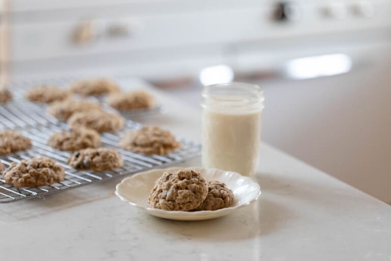 Sourdough Oatmeal Cookies - Farmhouse on Boone