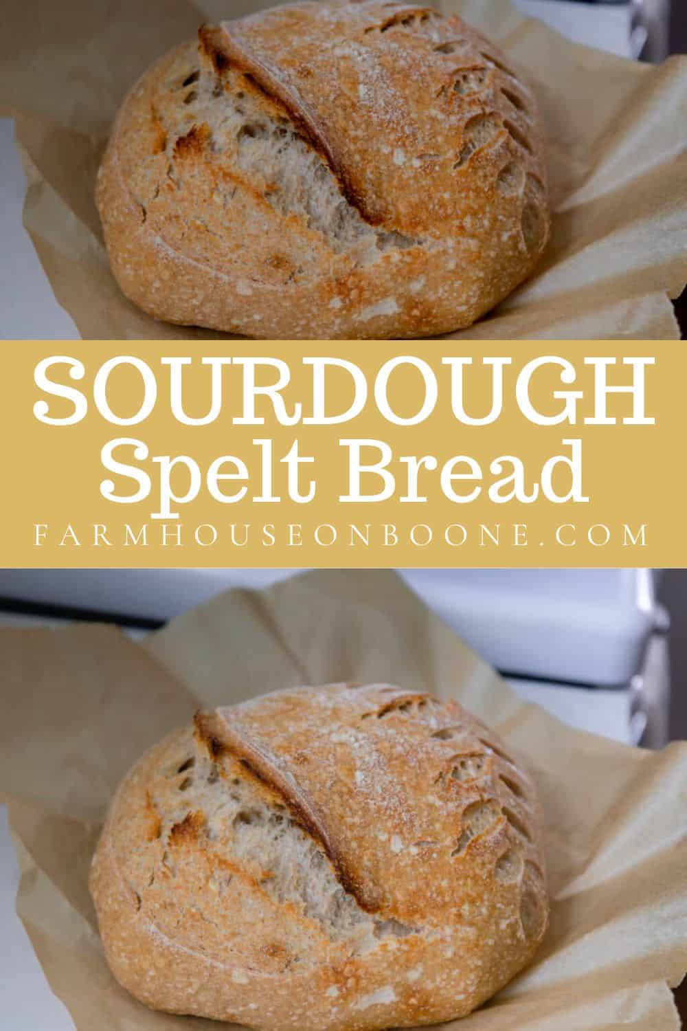 Spelt Sourdough Bread - Farmhouse on Boone