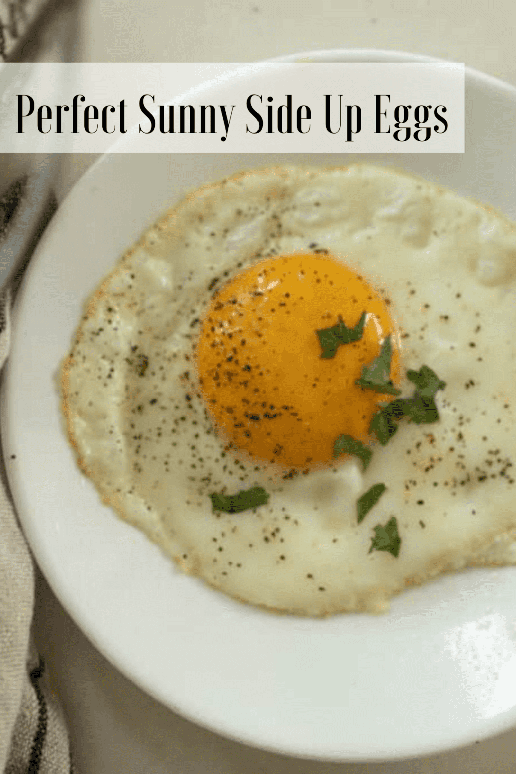Perfect Sunny Side Up Eggs Recipe - Farmhouse on Boone