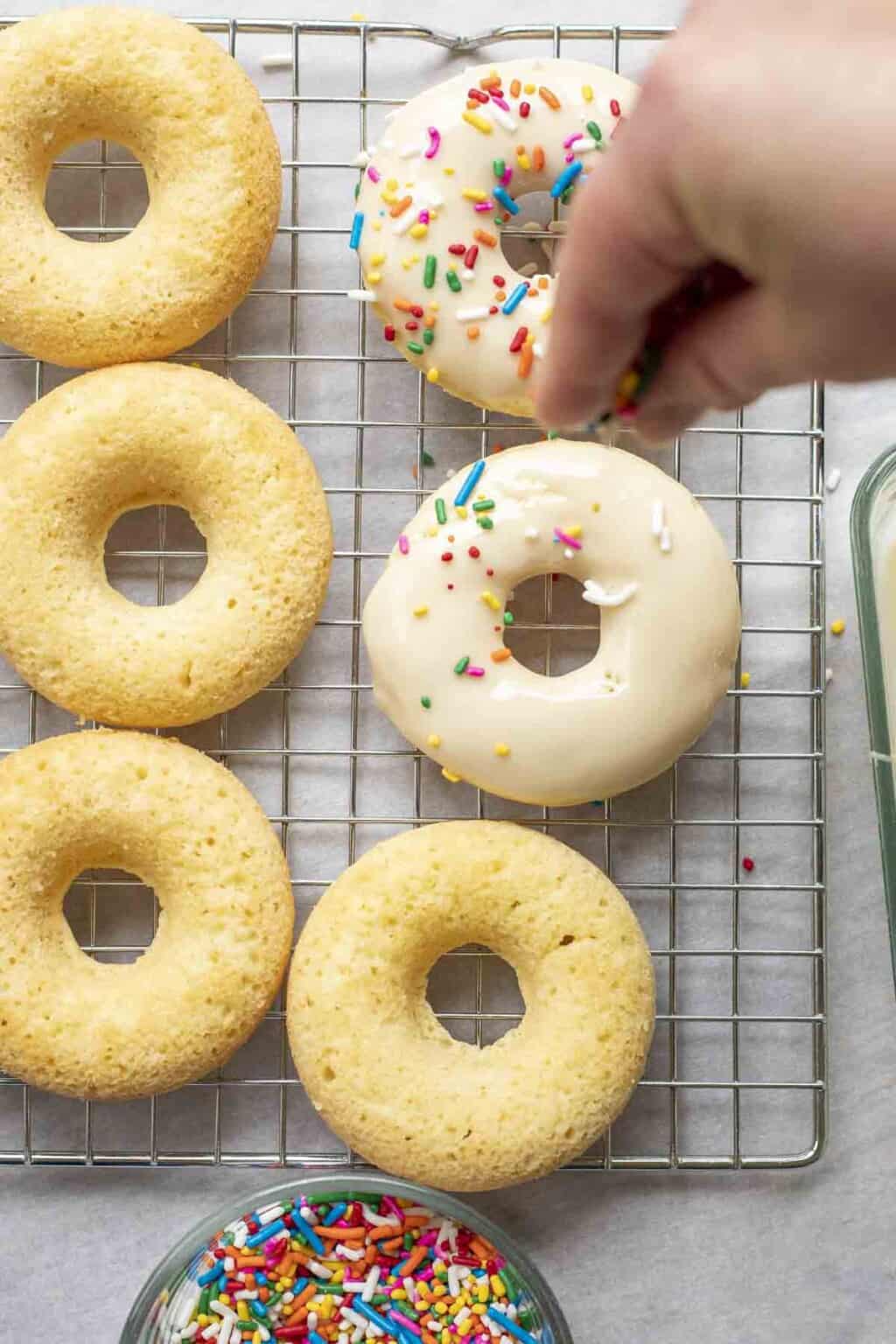 Baked Sourdough Donuts - Farmhouse on Boone