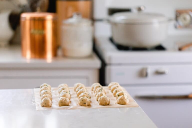 Easy Sourdough Dumplings - Farmhouse on Boone