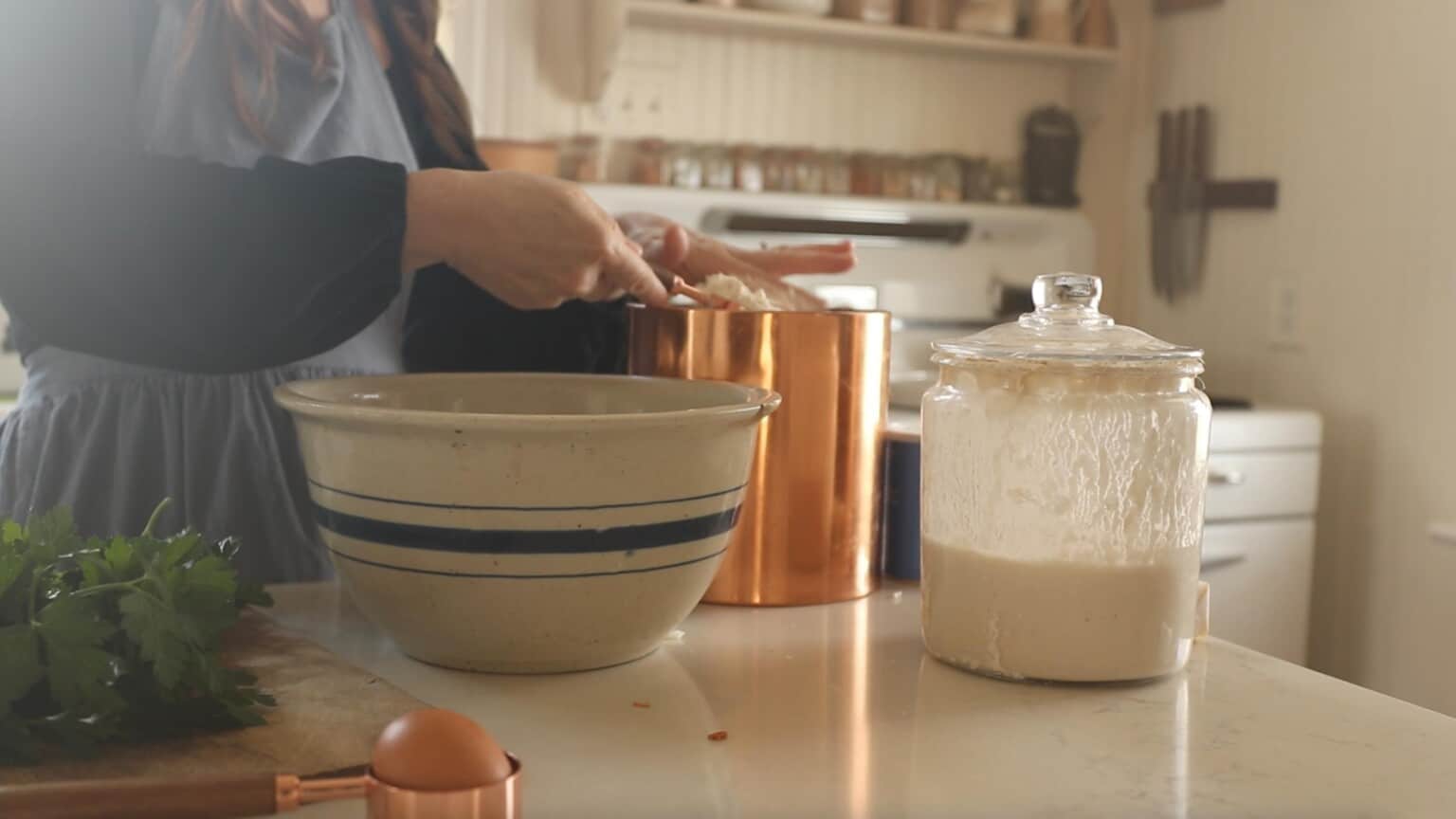 Easy Sourdough Dumplings - Farmhouse on Boone
