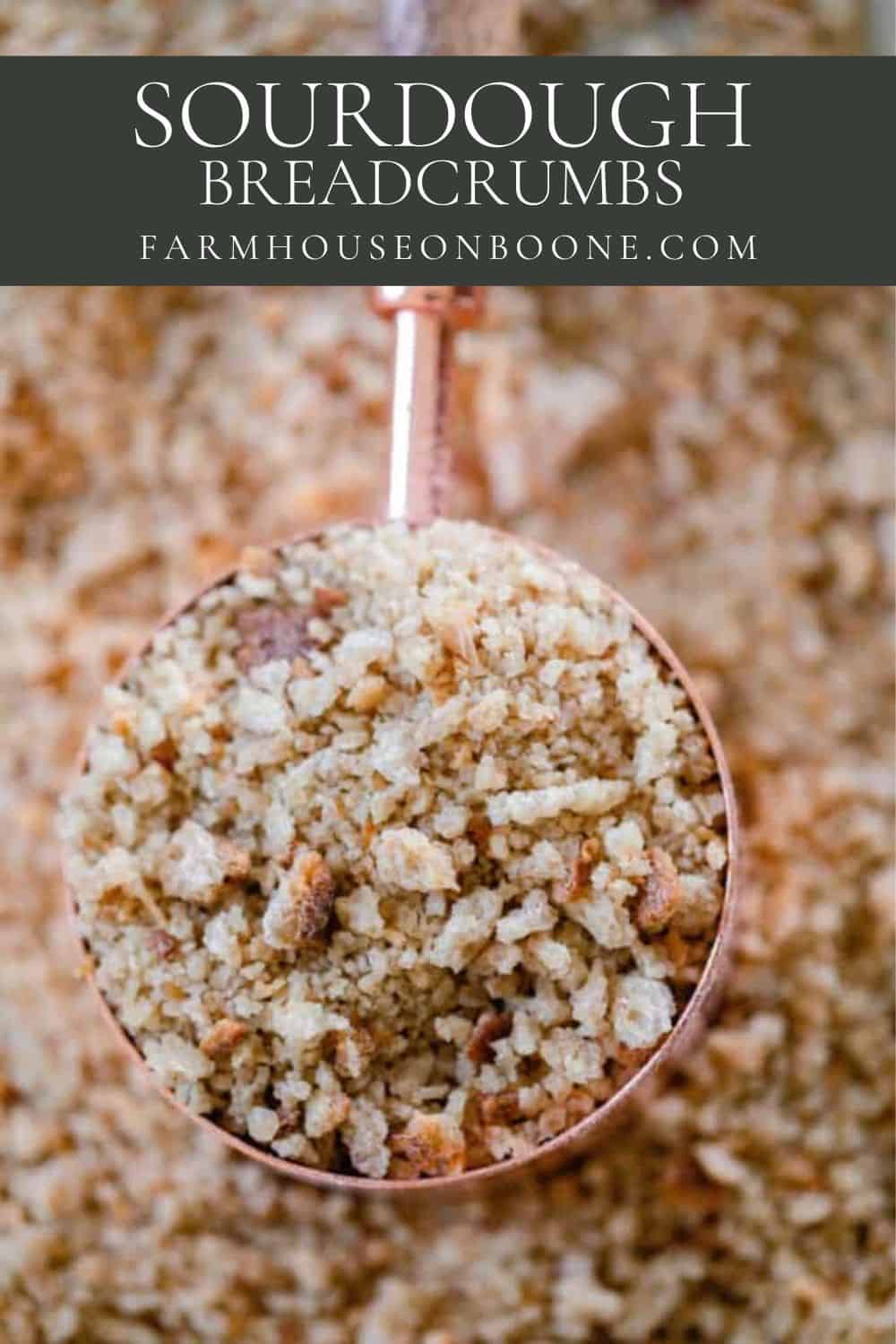 How To Make Sourdough Breadcrumbs - Farmhouse on Boone