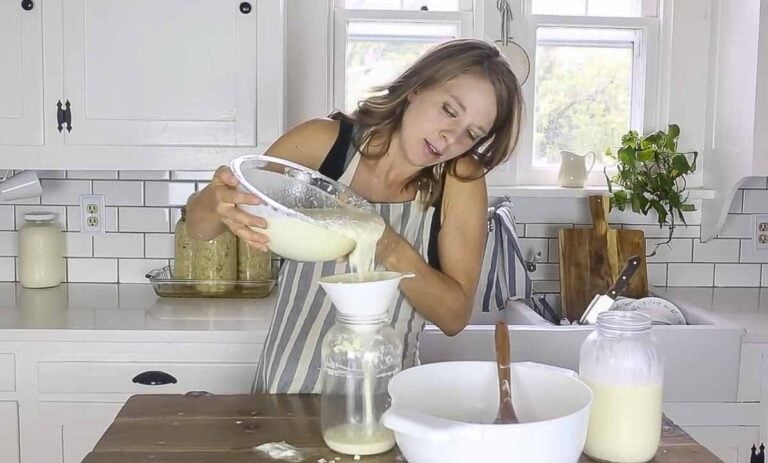 How to Make Milk Kefir at Home - Farmhouse on Boone