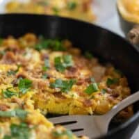 Easy Pumpkin Frittata Recipe With Bacon And Feta - Farmhouse on Boone