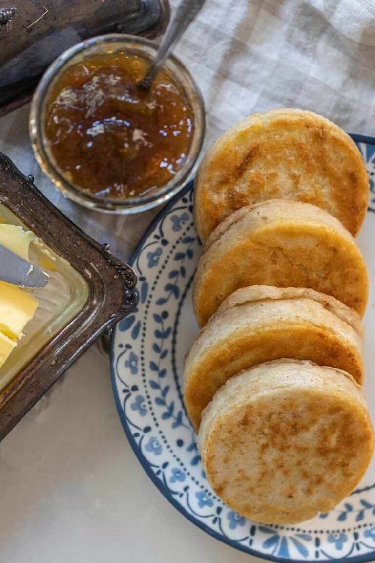 Easy Sourdough Crumpets Recipe - Farmhouse on Boone