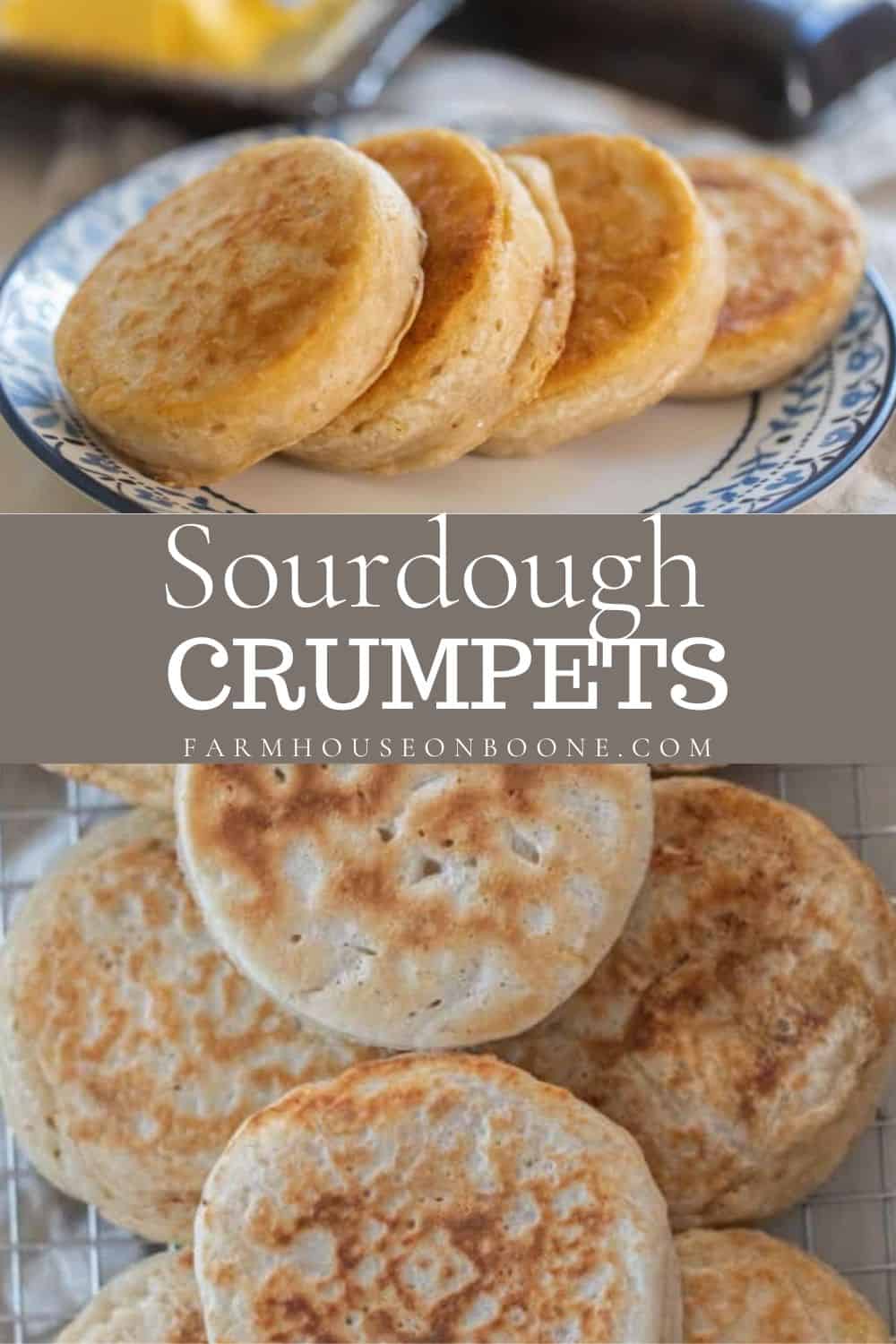 Easy Sourdough Crumpets Recipe - Farmhouse on Boone