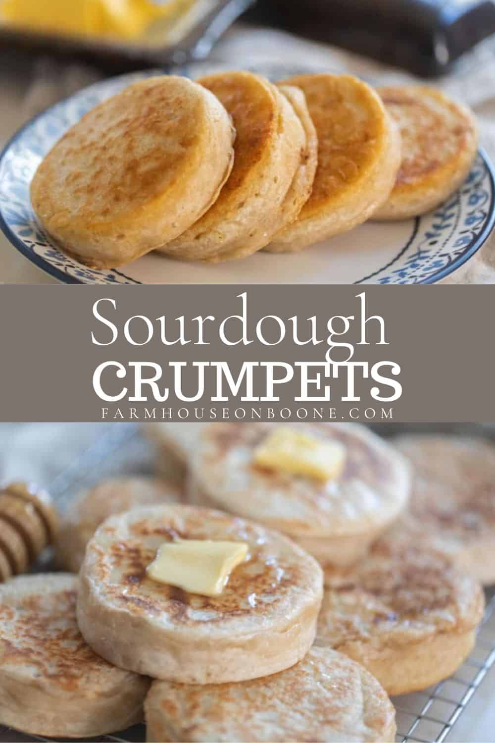 Easy Sourdough Crumpets Recipe - Farmhouse on Boone