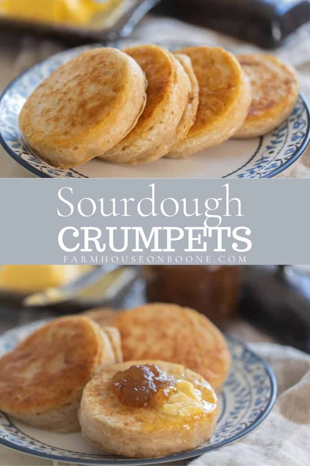 Easy Sourdough Crumpets Recipe - Farmhouse on Boone